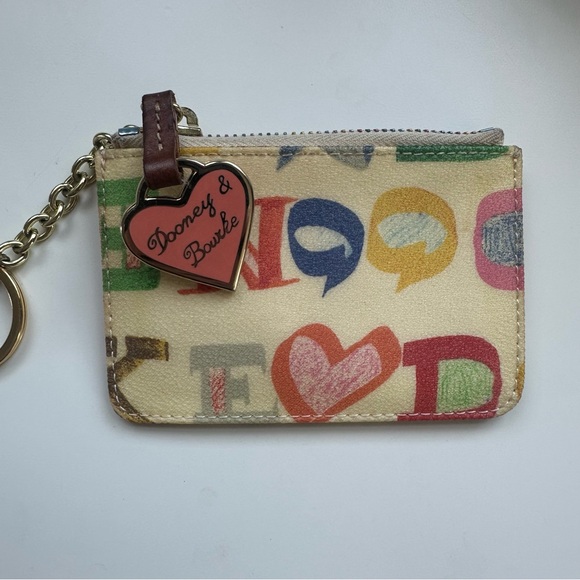 Dooney & Bourke | Bags | Vintage Y2k Dooney Bourke Wallet Keychain ...